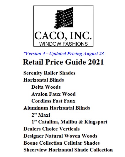 CACO Price Guides – www.cacoinc.com